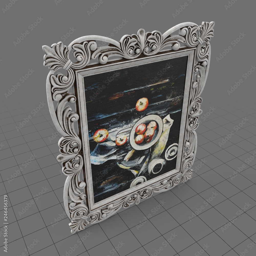 Picture frame Stock 3D asset | Adobe Stock