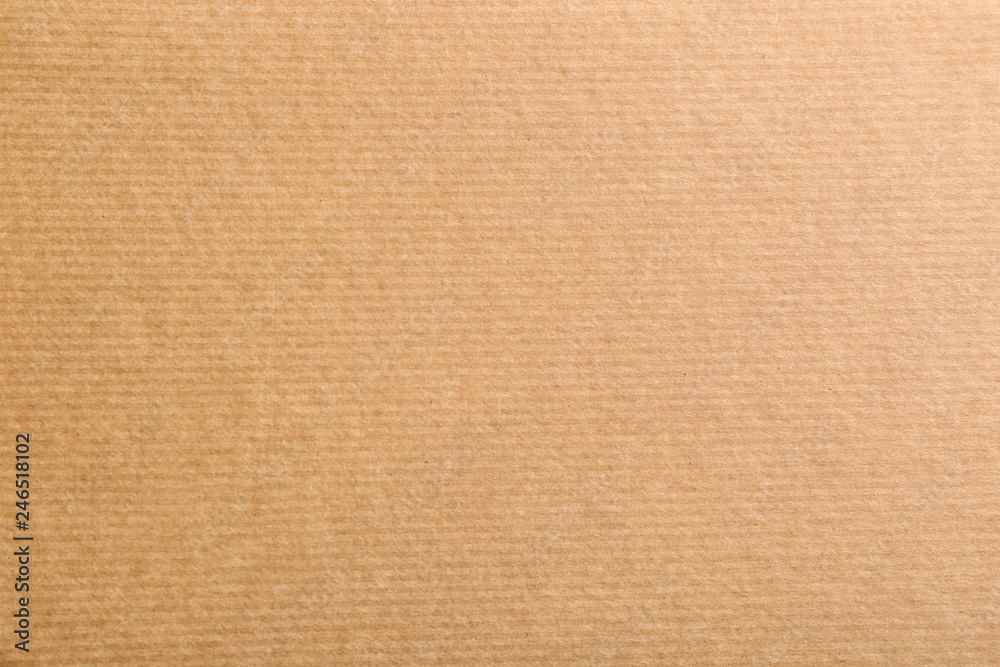 Sheet of kraft paper as background, top view. Recycling concept Stock ...