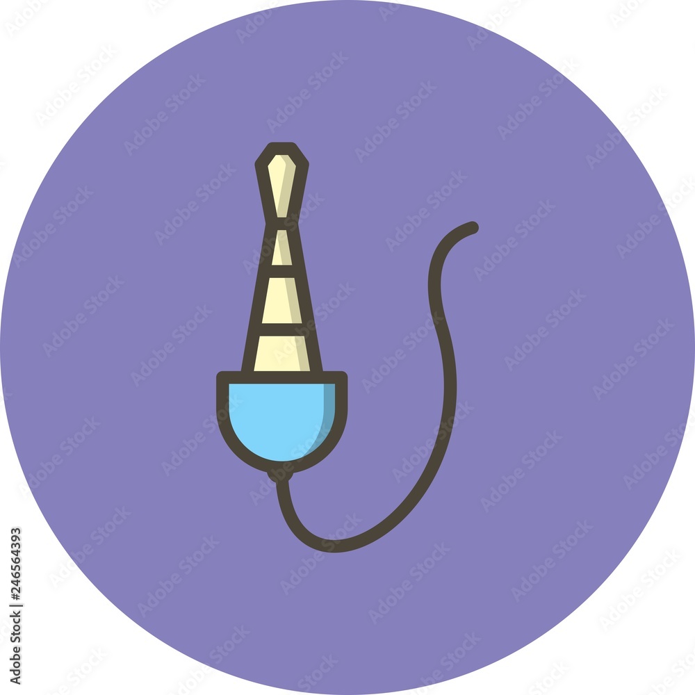 Vector Cable Cord Icon Stock Vector | Adobe Stock