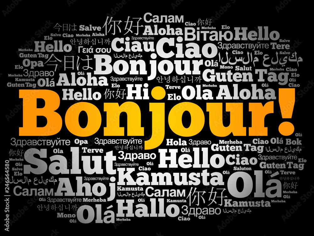 Bonjour Word