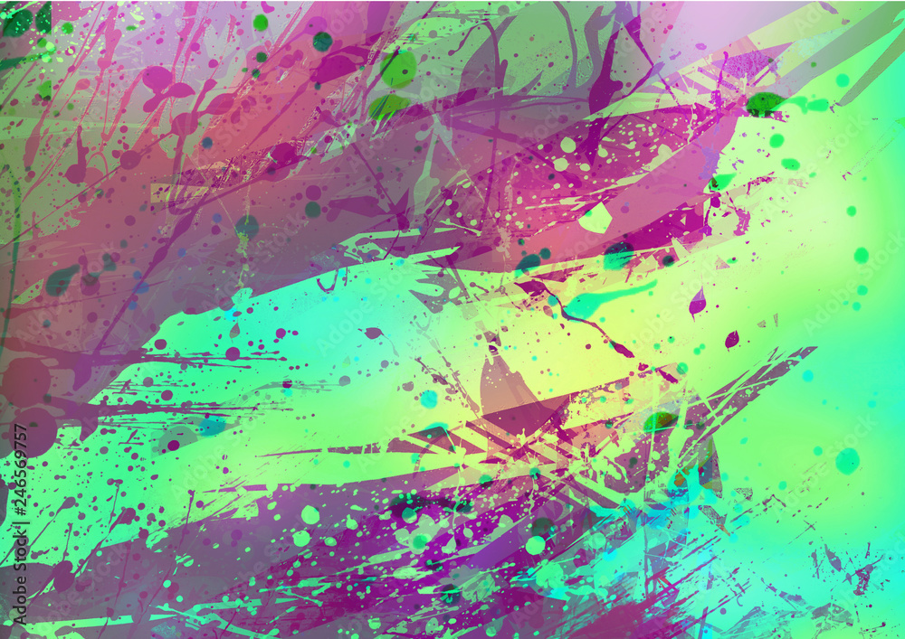 Contemporary art, digital, abstract artwork, design, modern art ...