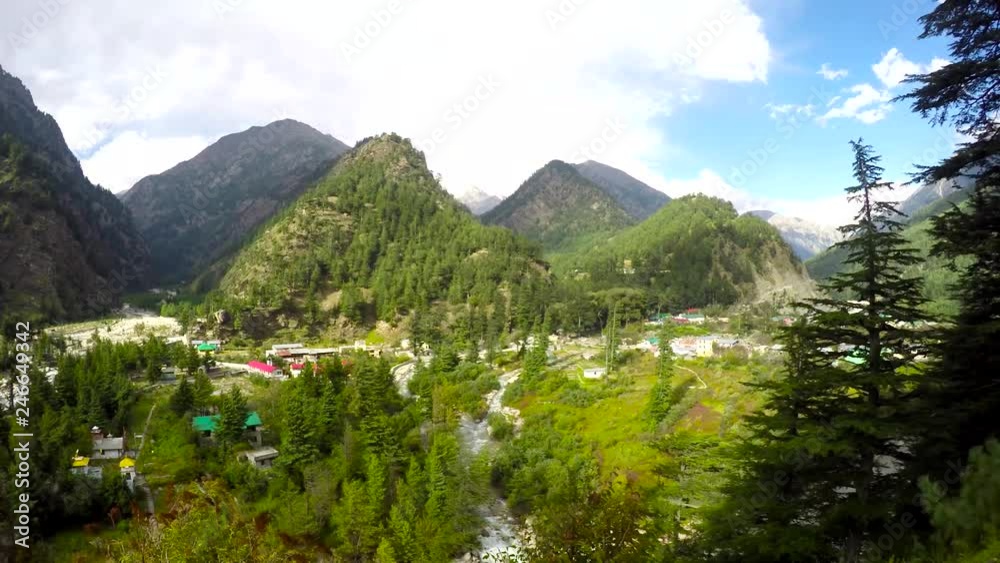 Beautiful Harsil village of Uttarkashi district, Uttarakhand, India ...