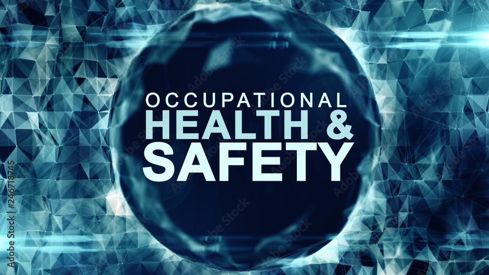 Occupational health and safety safe work place WHS HSE OSH title ...