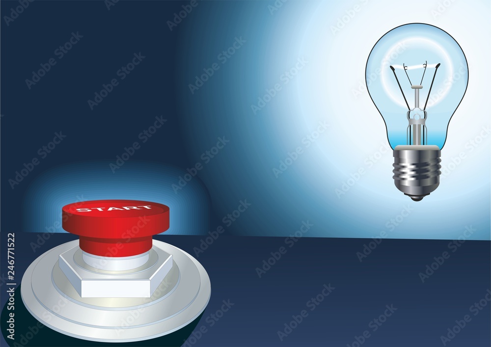 Start-up - Business and Innovation Concept, Creative start concept ...