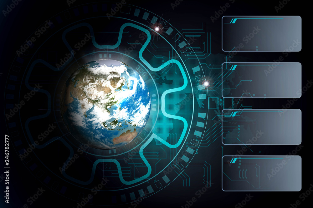 disruptive technologies that changed the world.disruption concept ...