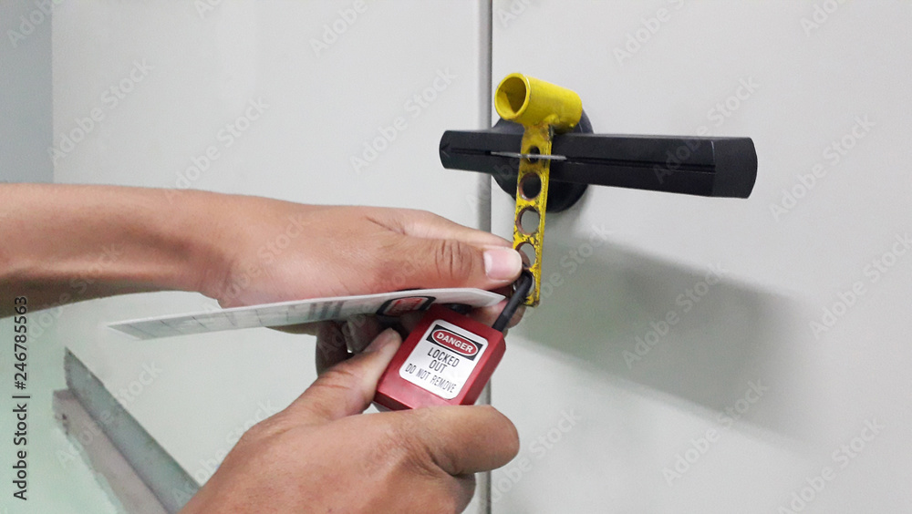 Lock out & Tag out , Lockout station,machine - specific lockout devices ...