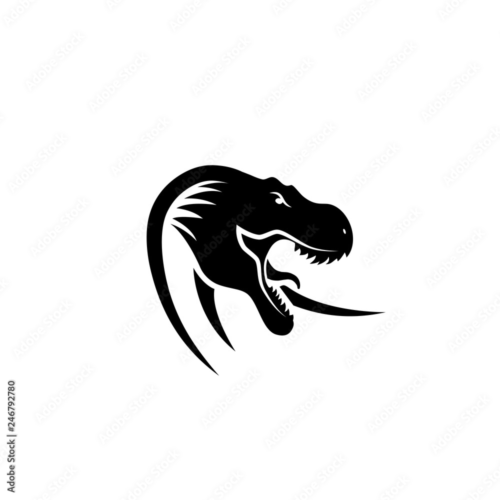 Tyrannosaurus Rex symbol Stock Vector | Adobe Stock