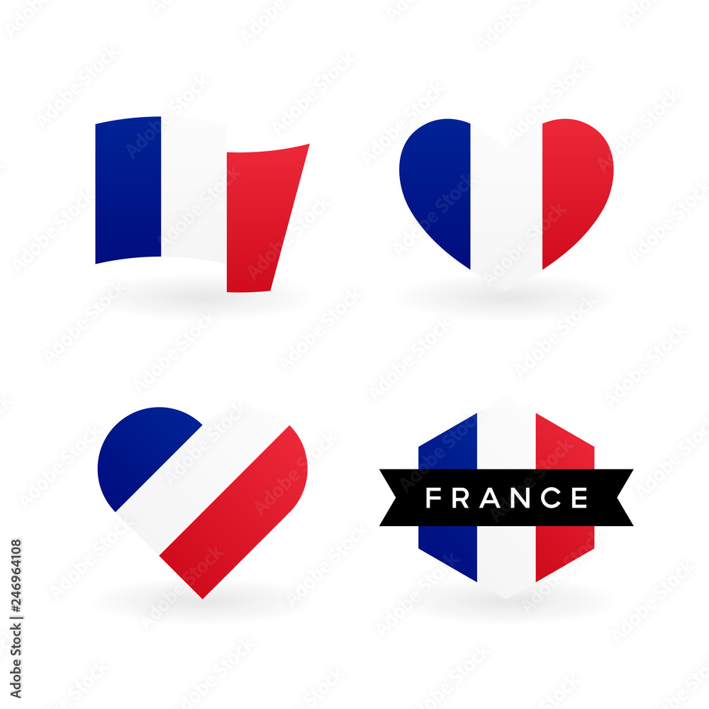 French Language Flag