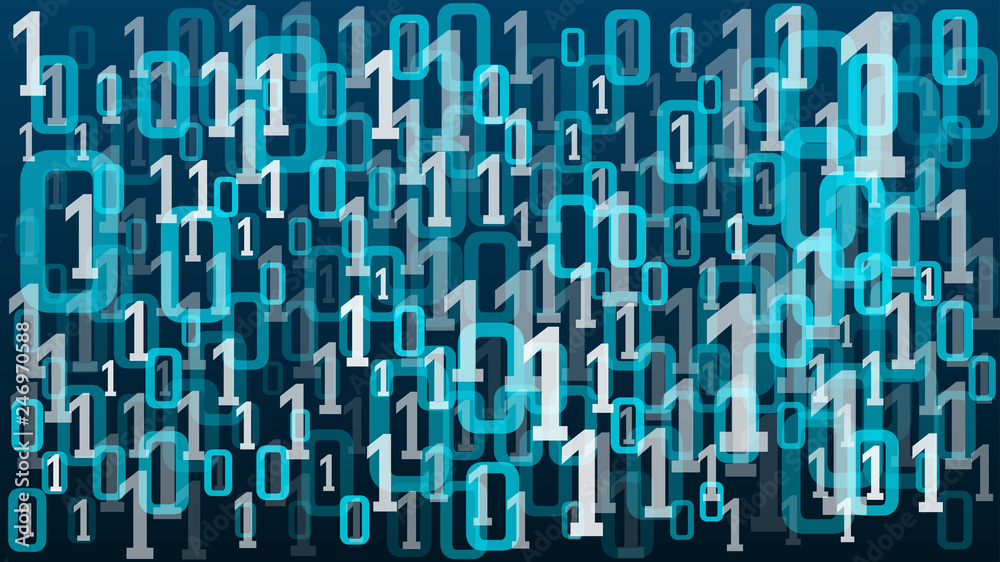 Cloud computing data chaos, processing deep learning algorithm Stock ...