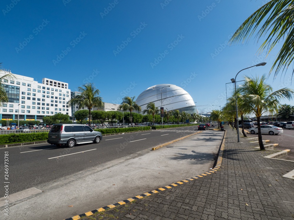 Foto de MANILA, Philippines - November, 2018: Overview of SM Mall of ...
