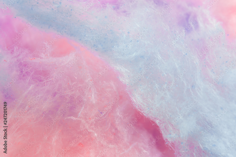 trend color of the year, coral and purple background, cotton candy ...