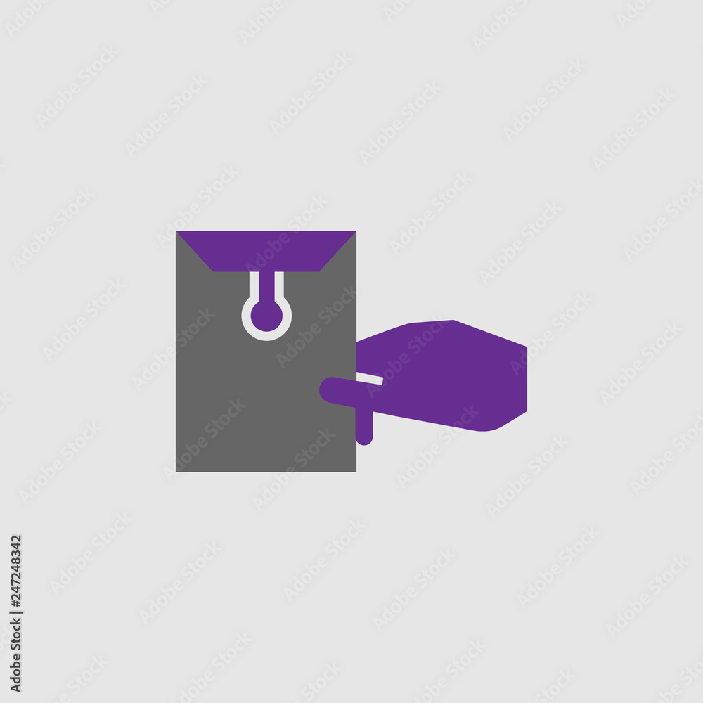 Delivery, envelope icon. Element of Delivery and Logistics icon for ...