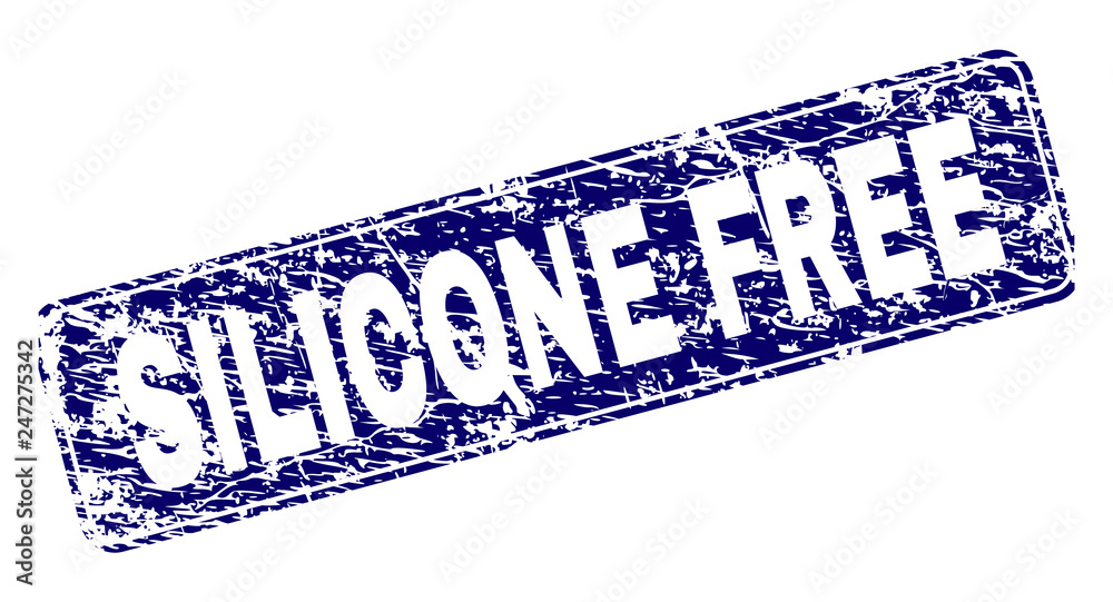 SILICONE FREE stamp seal print with distress texture. Seal shape is a ...