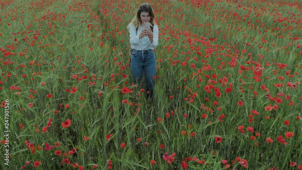 Social media influencer, fashion blogger or creative photographer ...