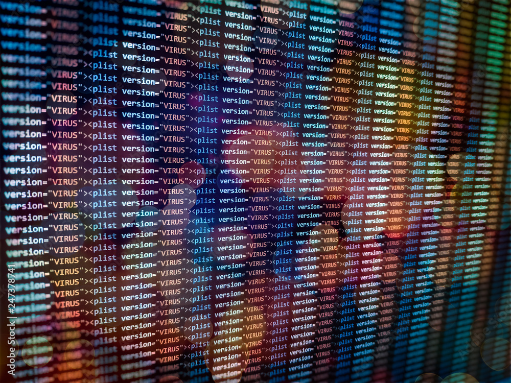 Virus Detected Alert Message Scanning And Identifying Computer Virus Inside Binary Code