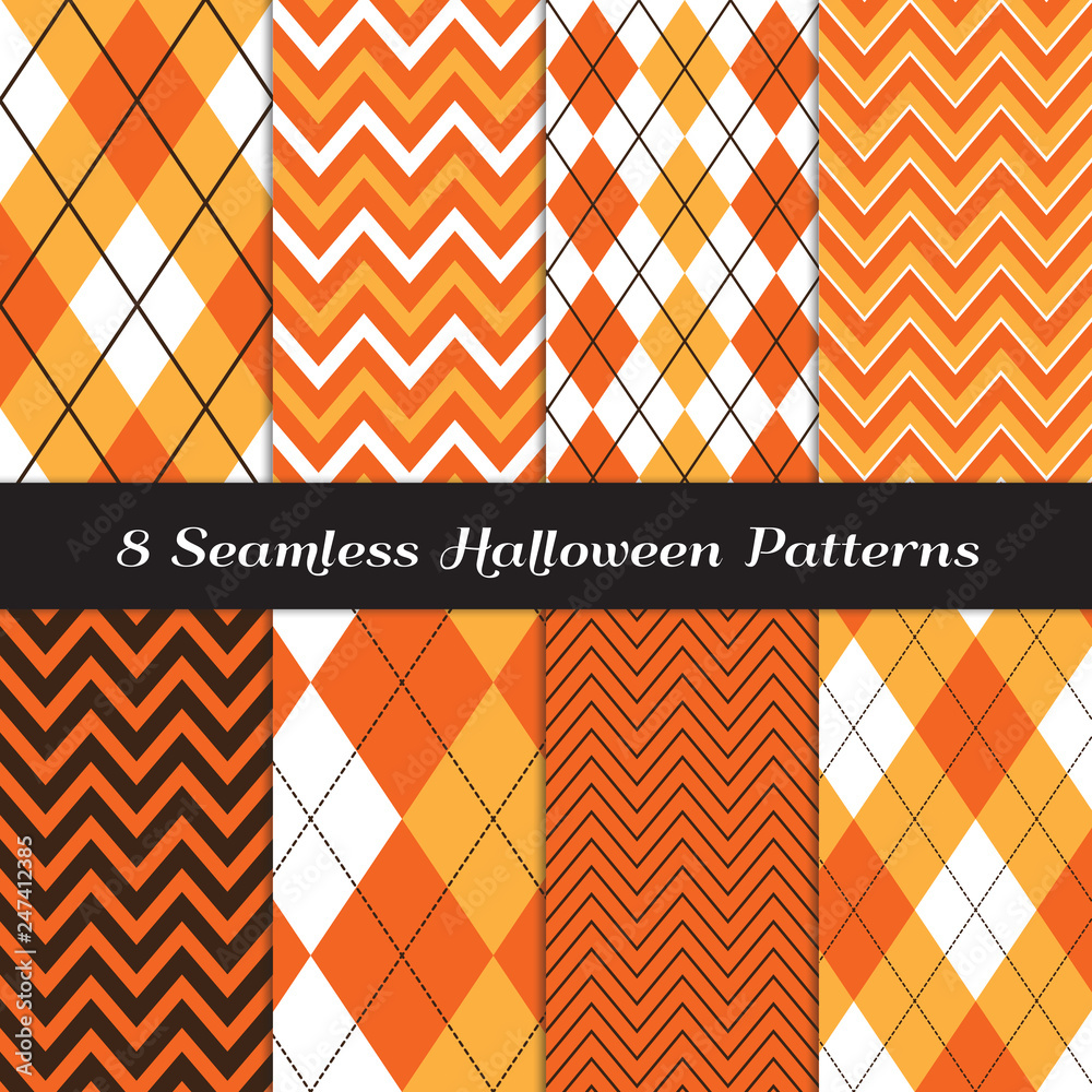 Thanksgiving Chevron Pattern
