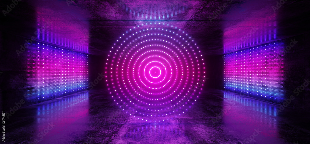 Sci Fi Futuristic Cyber Modern Alien Dance Retro Club Stage Neon Laser ...