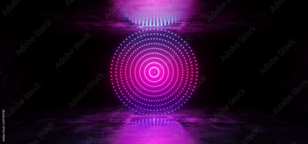 Sci Fi Futuristic Cyber Modern Alien Dance Retro Club Stage Neon Laser ...