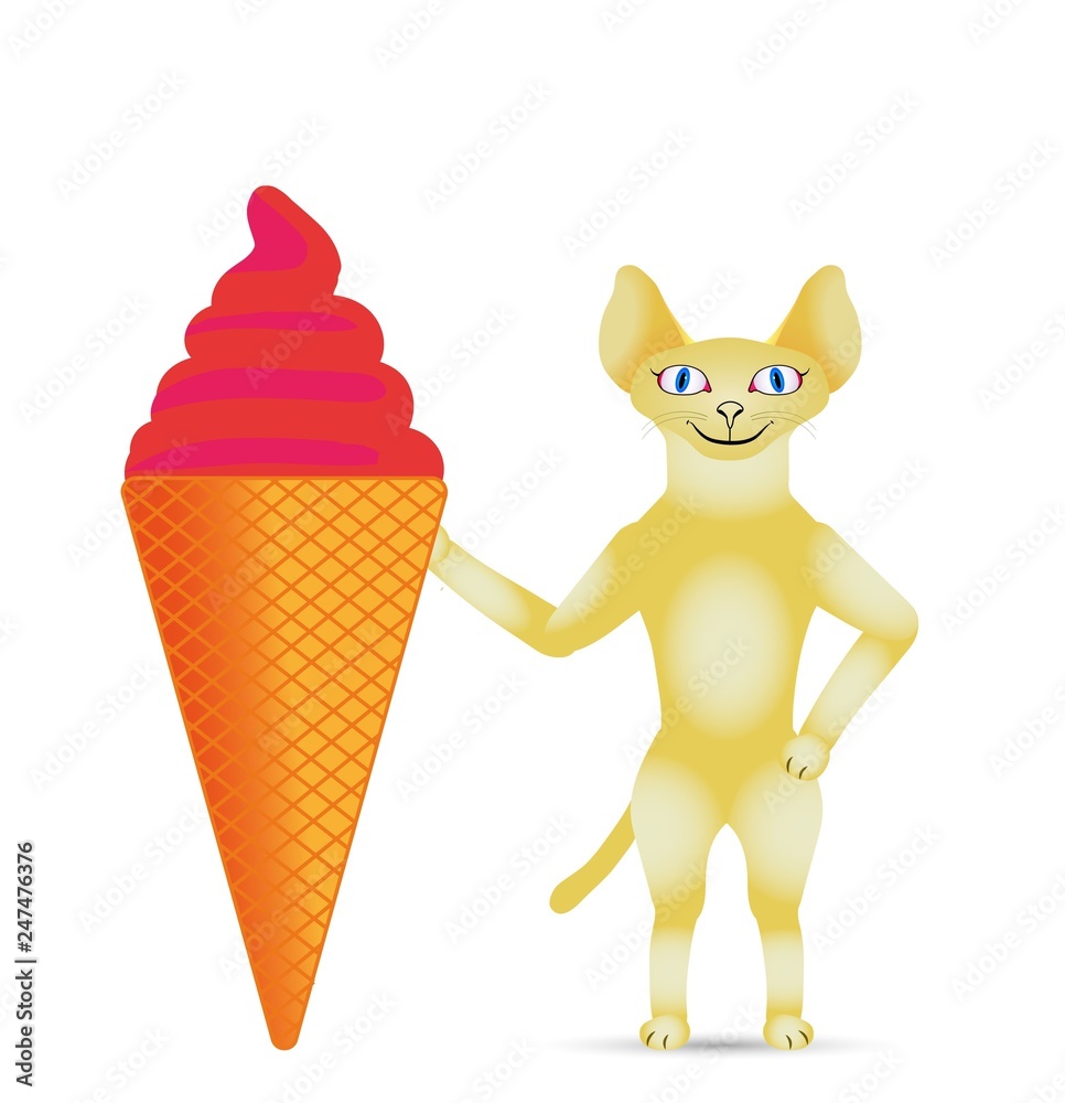 Cream Abyssinian