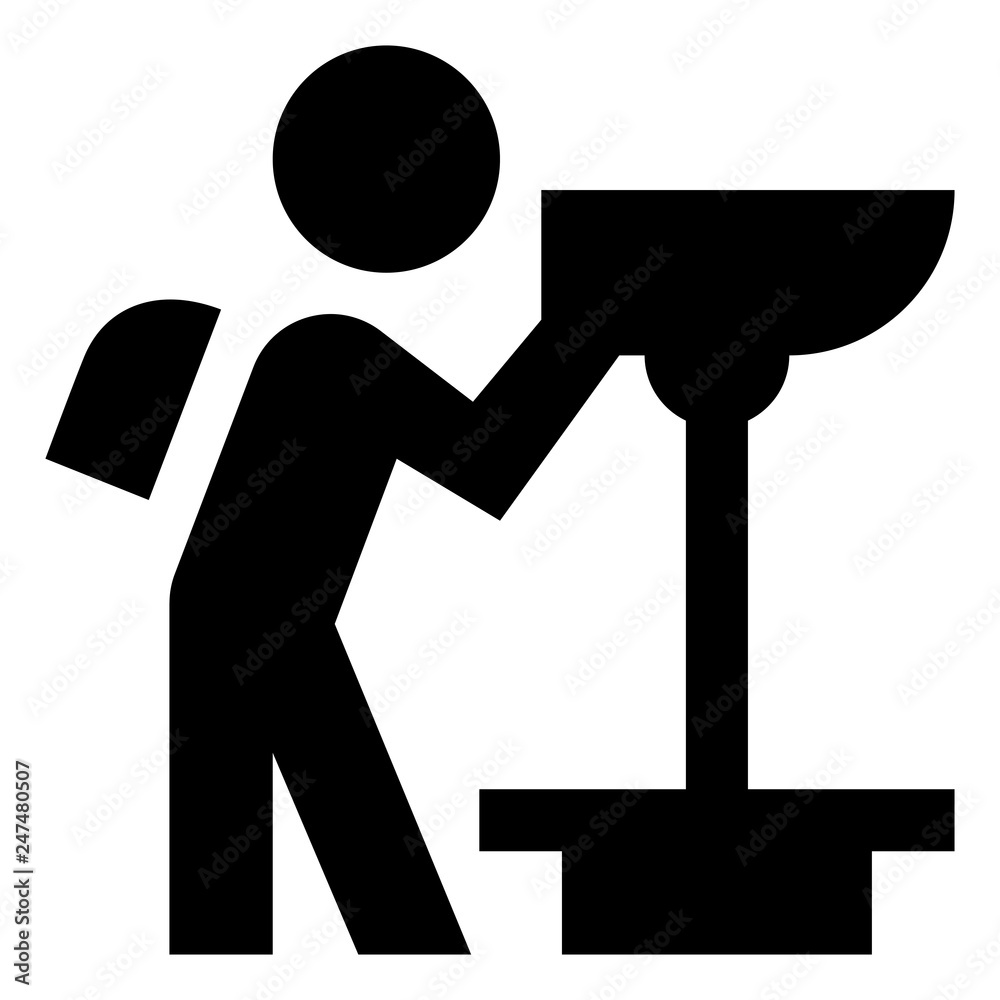 Viewfinder Lookout Vector Icon Stock Vector | Adobe Stock