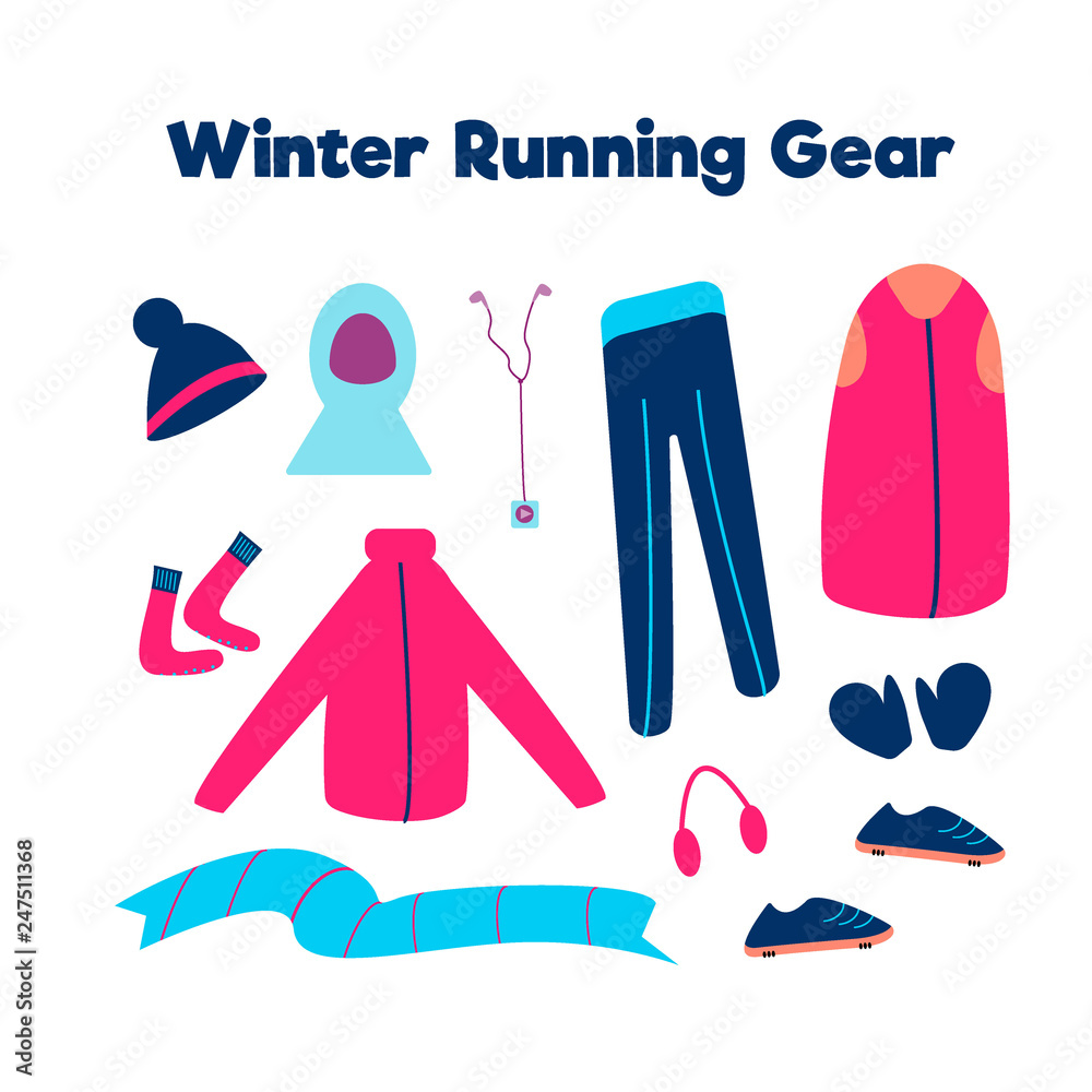 Cold Weather Clothes Clipart