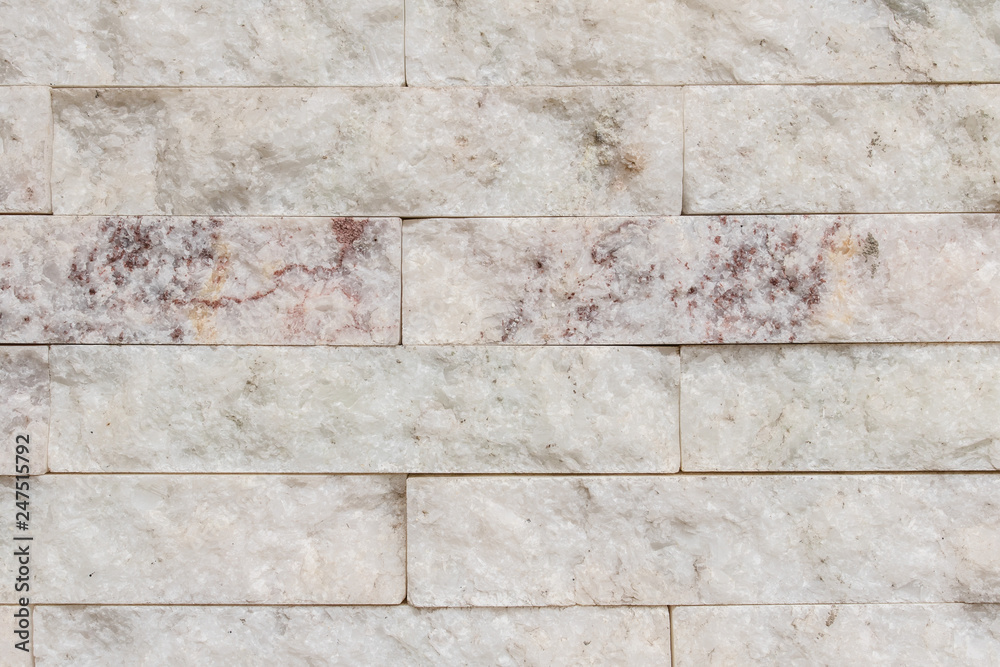 pared o muro de piedra blanca clara con textura tipo marmol close up ...