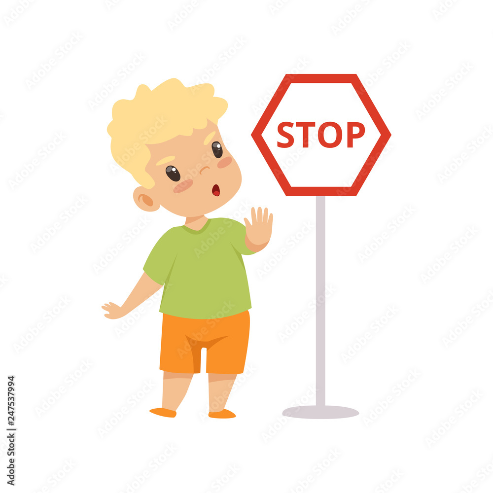 Cute Stop Sign Clipart