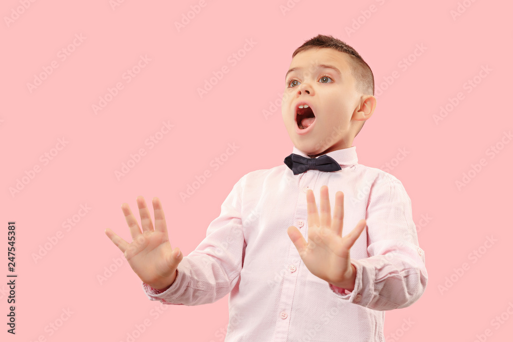 Reject, rejection, doubt concept. Doubtful teen boy with thoughtful ...