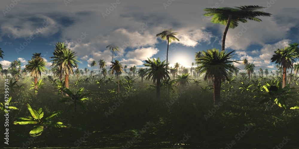 HDRI, environment map , Round panorama, spherical panorama, equidistant ...