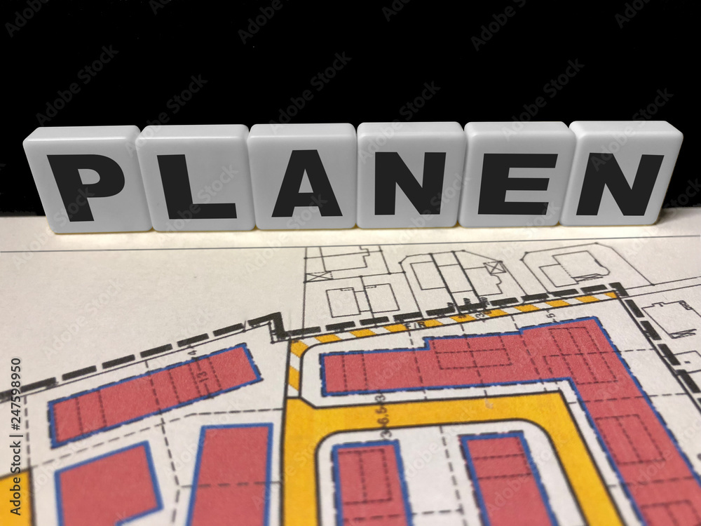 Symbolbild: Planen oder Bebauungsplan Stock Photo | Adobe Stock