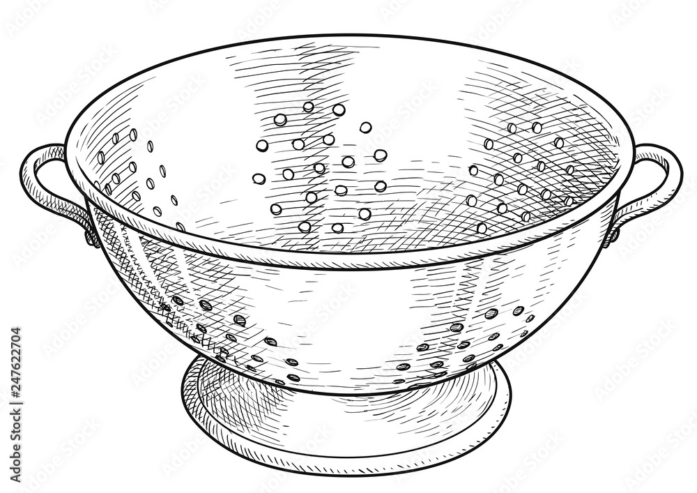 Cake mold illustration, drawing, engraving, ink, line art, vector Stock ...