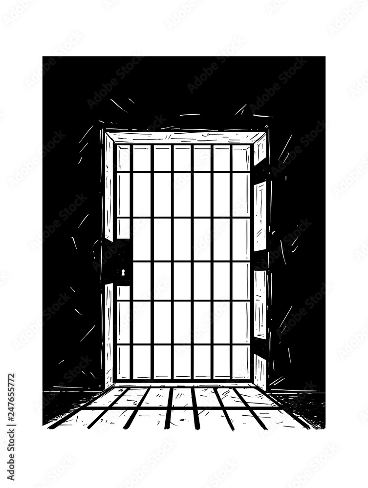 Prison Bars Drawing