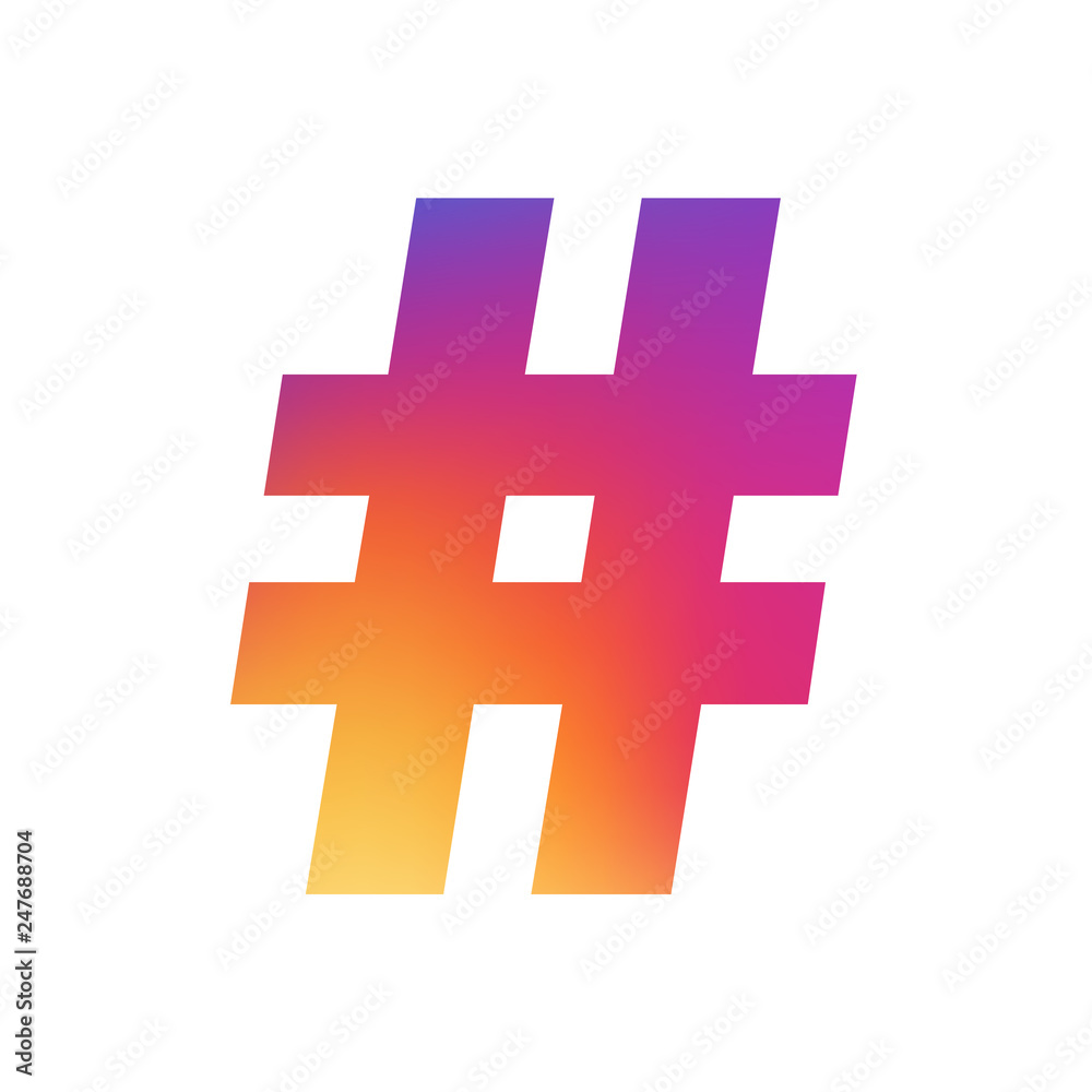 hashtag copy Stock Vector | Adobe Stock