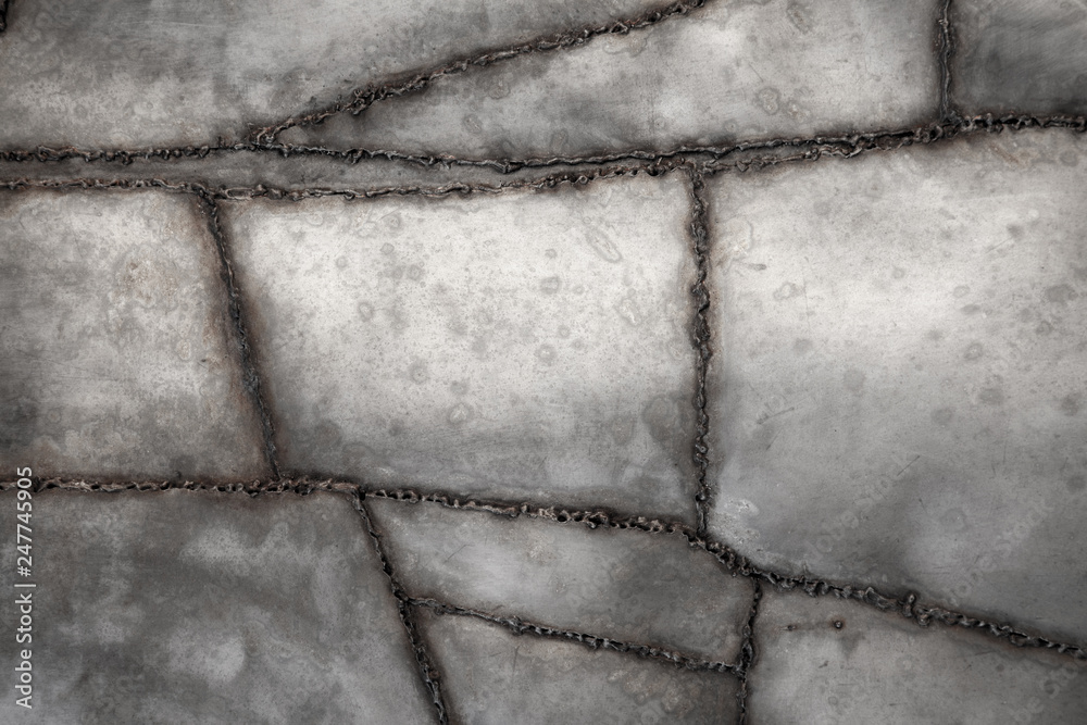 Rough welded metal texture background Stock Photo | Adobe Stock
