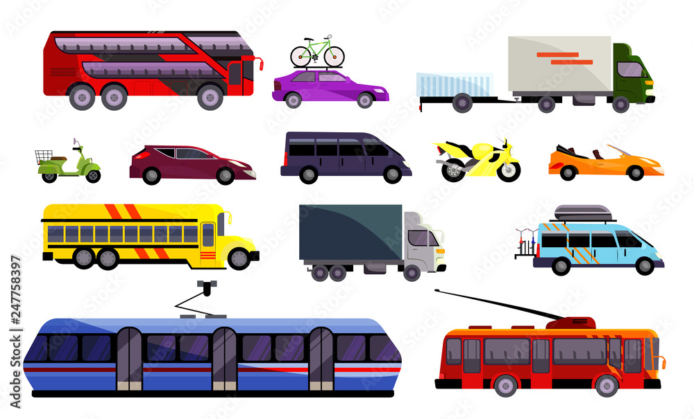 Different Types Of Land Transportation