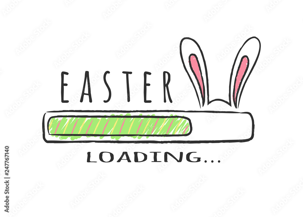 Sketchy Easter Bunny