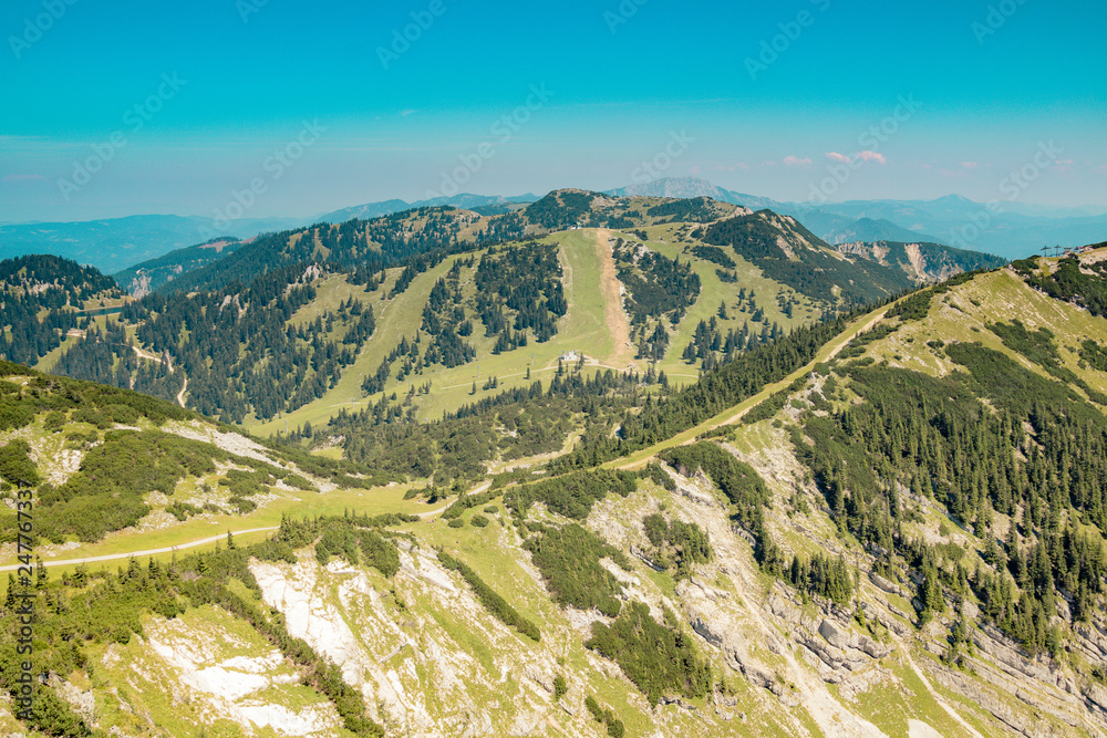 Der Berg Hochkar in Göstlinger Alpen im Sommer, Mostviertel ...