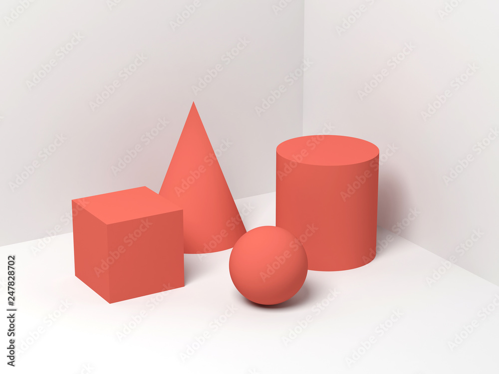 Simple 3d Geometric Shapes