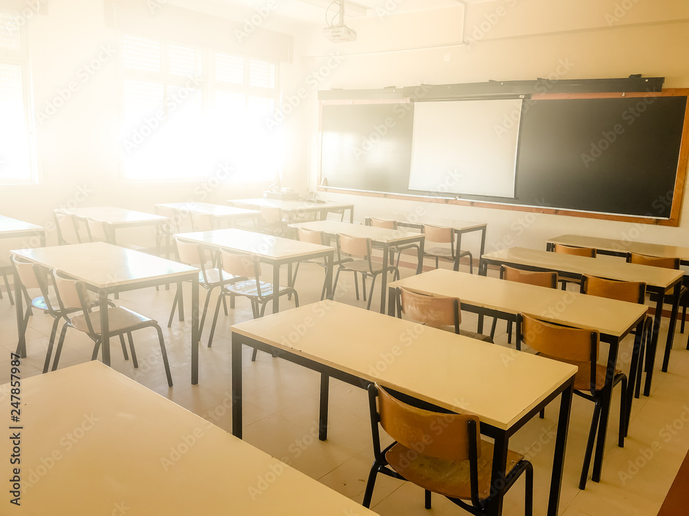 School Classroom Background