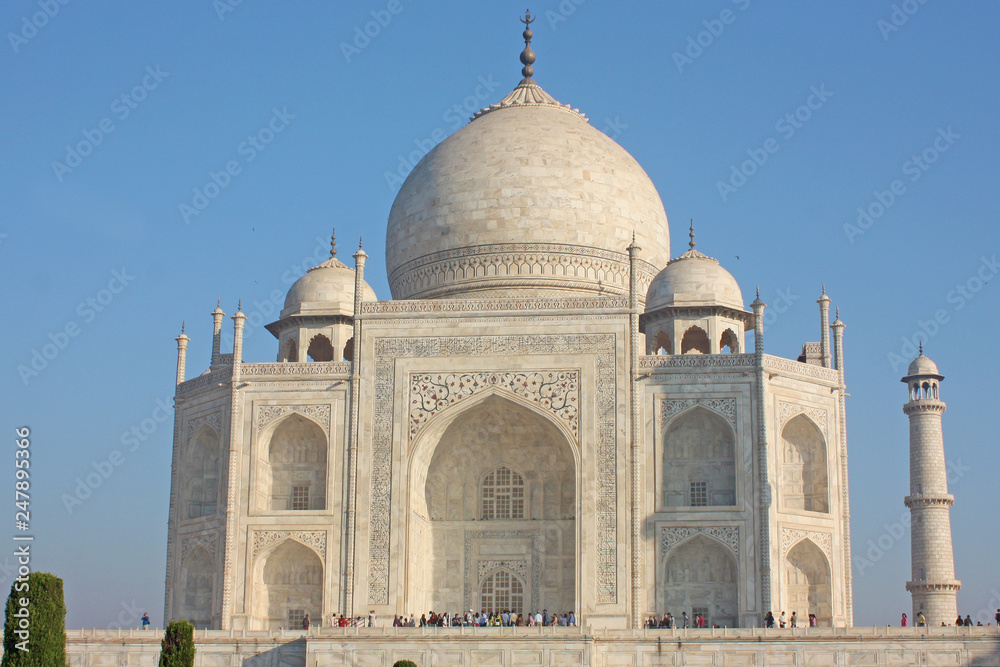Taj mahal , A famous historical monument on India Stock Photo | Adobe Stock