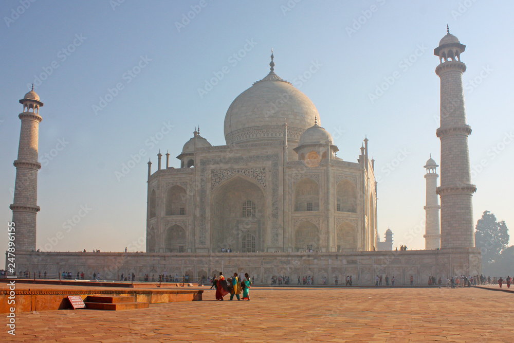 Taj mahal , A famous historical monument of India Stock Photo | Adobe Stock