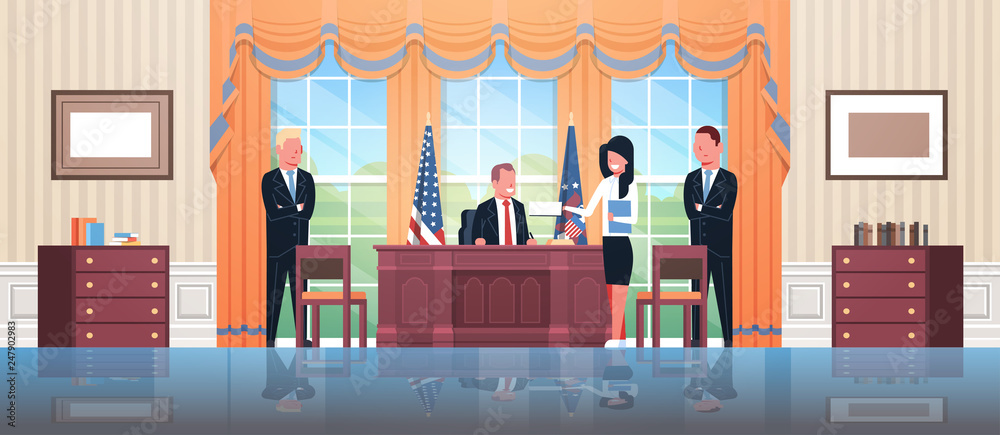 Presidential Cabinet Clipart