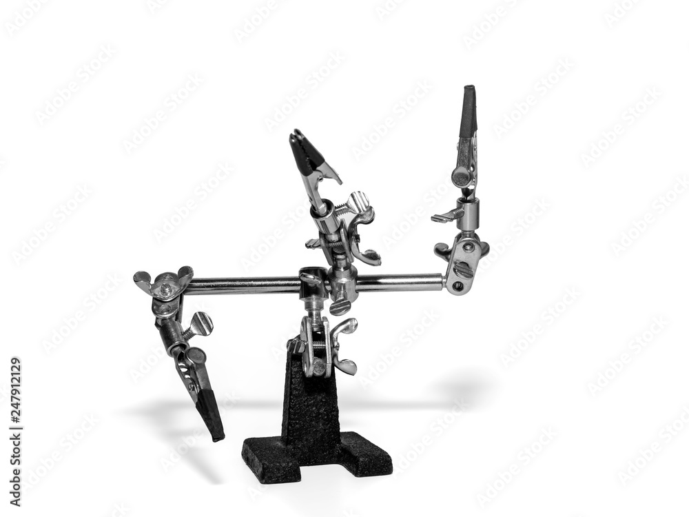 helping hand, third hand or auxiliary clip tool, platinum holder in ...