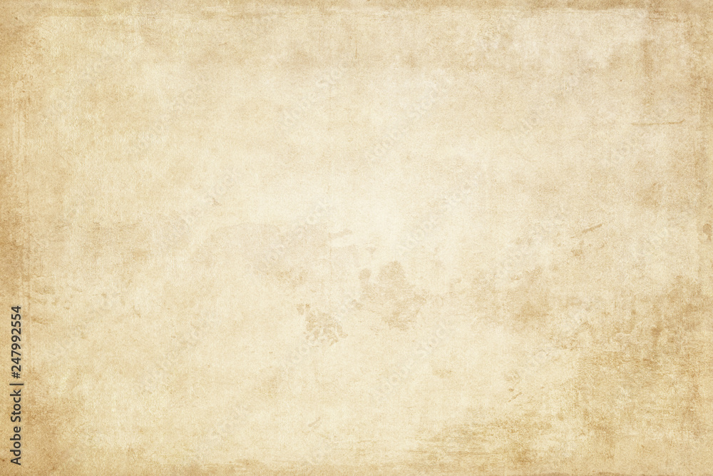Dirty old paper texture. Stock Photo | Adobe Stock
