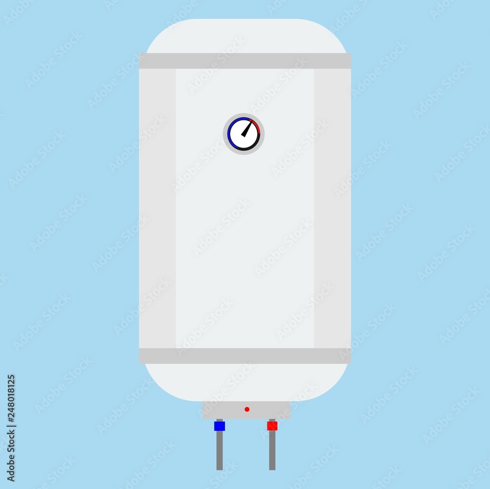 boiler mockup. Realistic illustration of boiler vector mockup for web ...