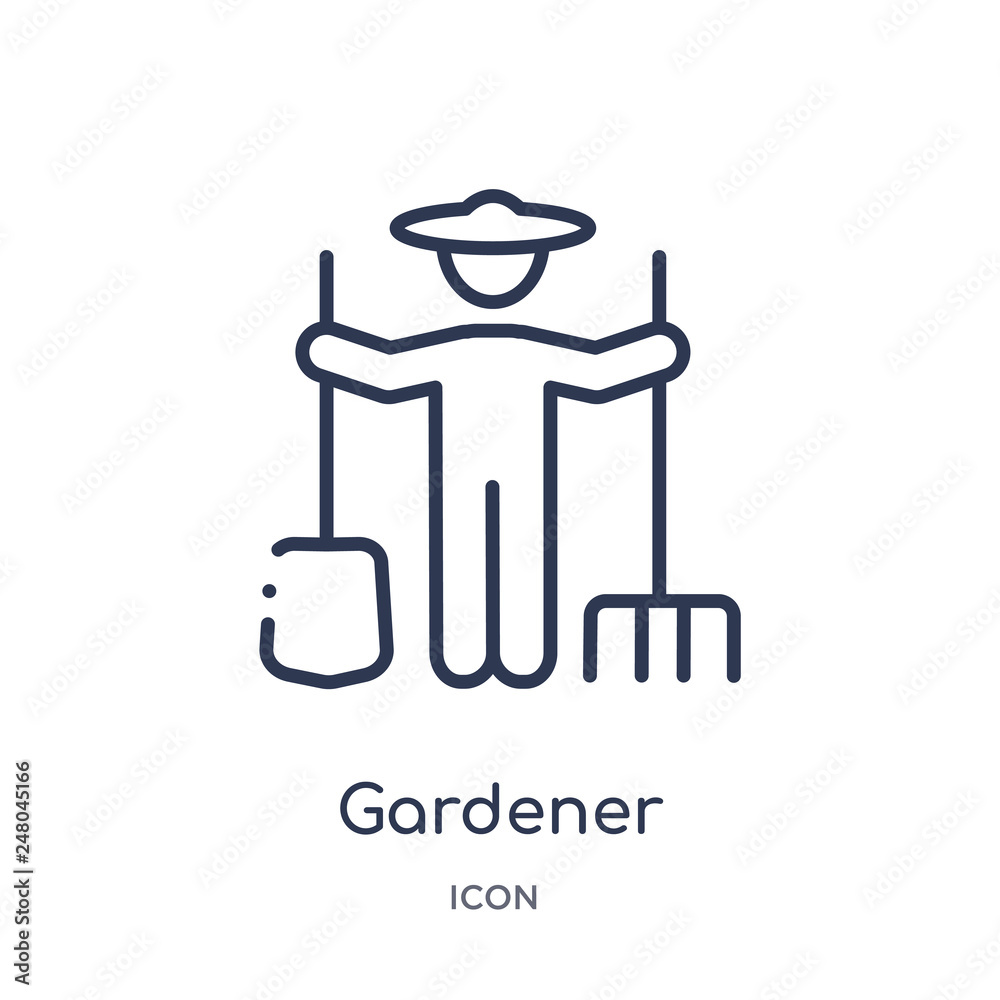 Gardener Icon | Fasci Garden
