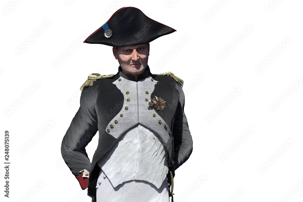 Napoleon Bonaparte, military leader and statesman of the 18th century ...