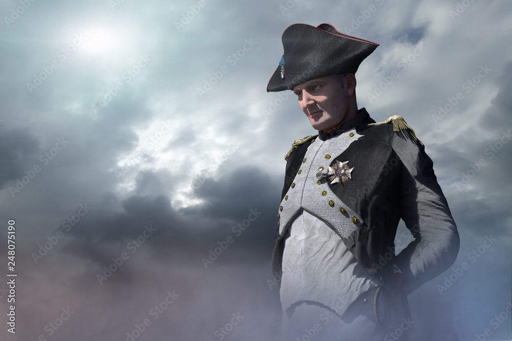 Napoleon Bonaparte, military leader and statesman of the 18th century ...