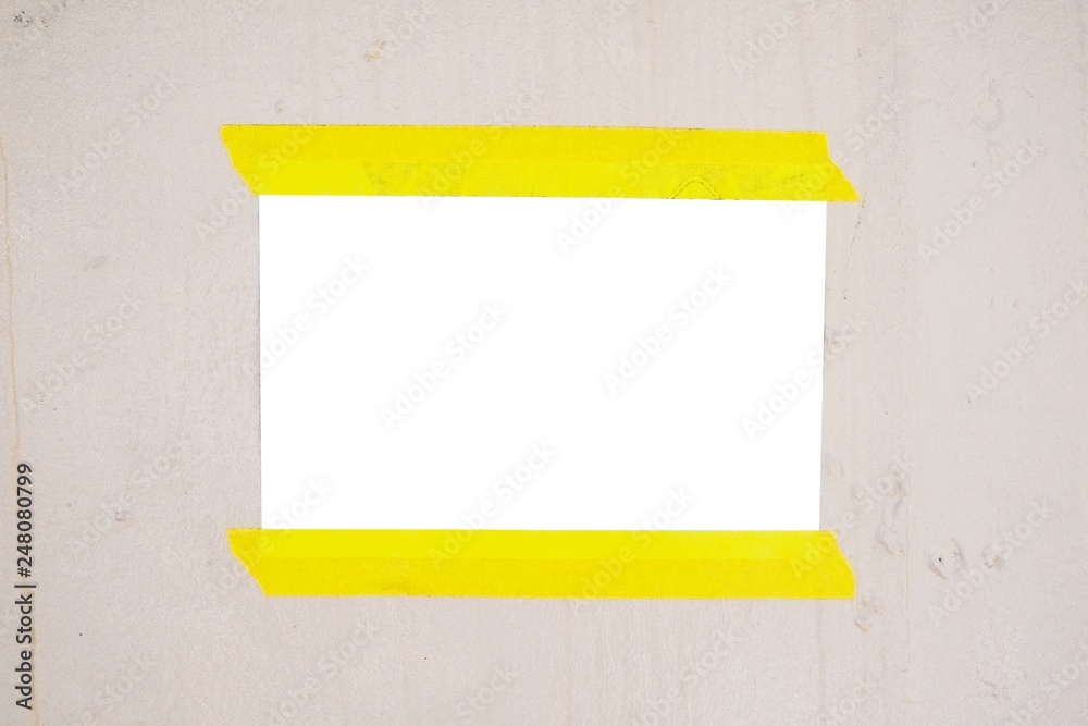blank poster template mockup - empty banner ready for your artwork ...