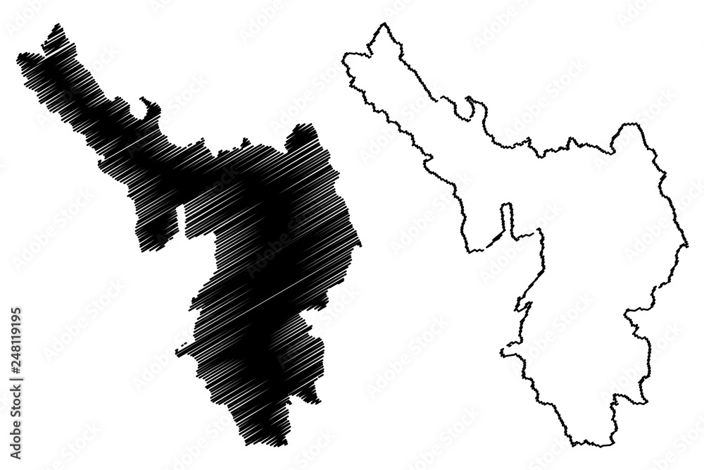 Dien Bien Province (Socialist Republic of Vietnam, Subdivisions of ...